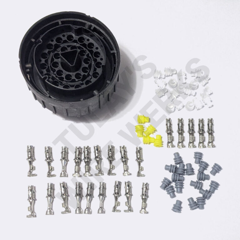 BMW 25-pin Black Sealed, E36 X20 Engine Harness Plug Connector Kit ...