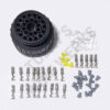 BMW 25-pin Black Sealed, E36 X20 Engine Harness Plug Connector Kit ...