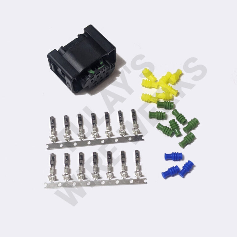 BMW 25-pin Black Sealed, E36 X20 Chassis Harness Receptacle Connector ...